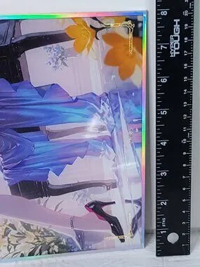 Art | Kafka Piano Blue Dress Waifu Card Anime Girl Wall Art Oversized ...